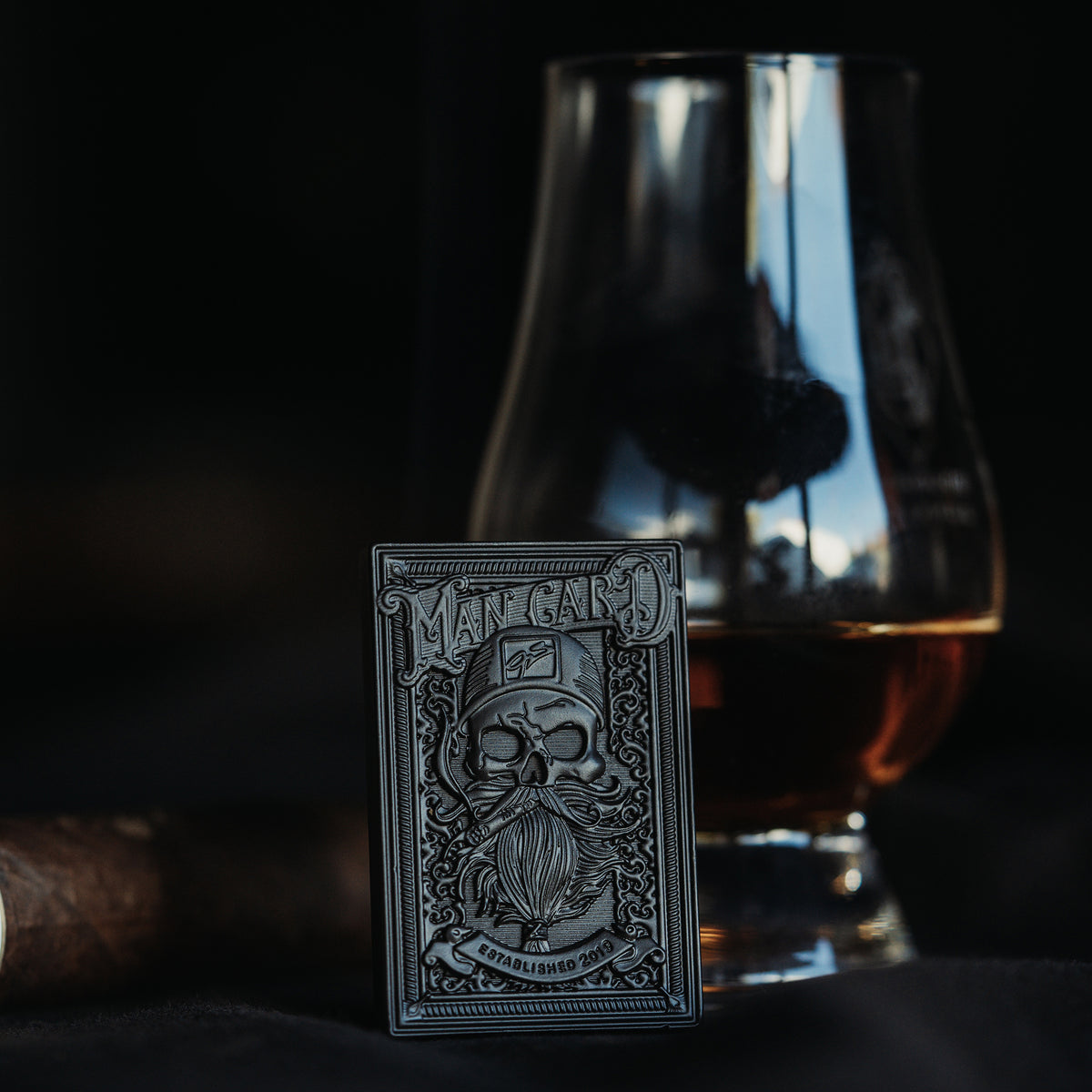 Blacked Out Jeremy Siers Man Card THICC – EXCLUSIVE